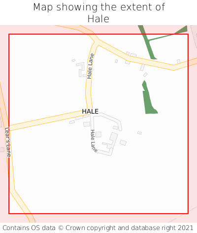 Where is Hale? Hale on a map
