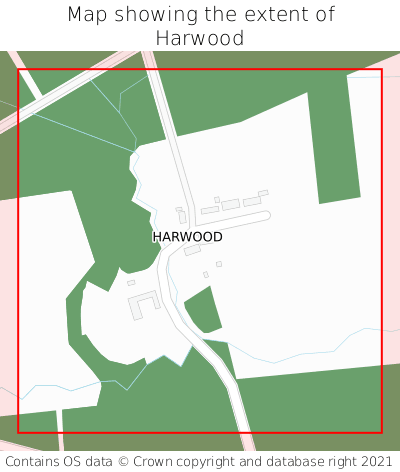 Where is Harwood? Harwood on a map