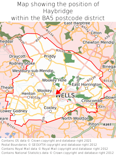 Where is Haybridge? Haybridge on a map