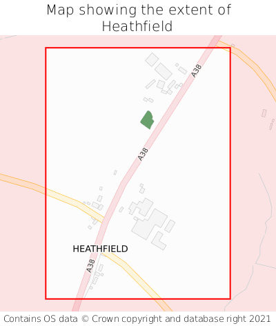 Where is Heathfield? Heathfield on a map
