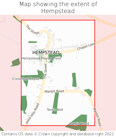 Where is Hempstead? Hempstead on a map