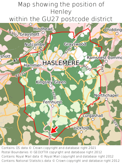 Where is Henley? Henley on a map