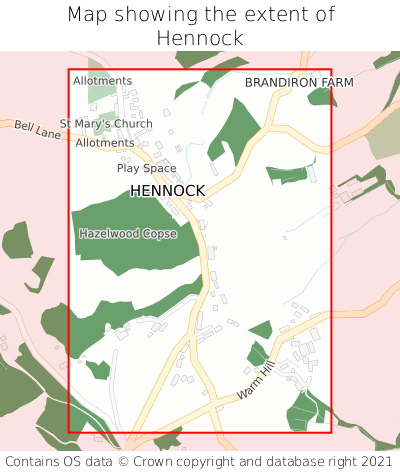 Where is Hennock? Hennock on a map