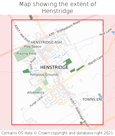 Where is Henstridge? Henstridge on a map