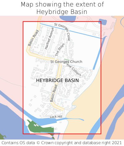 Where is Heybridge Basin? Heybridge Basin on a map