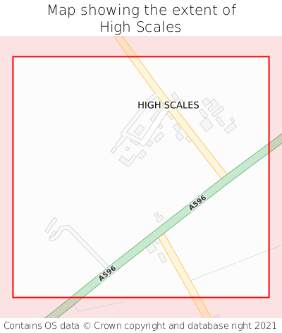 Where is High Scales? High Scales on a map