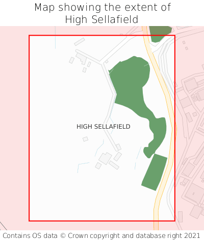 Where is High Sellafield? High Sellafield on a map