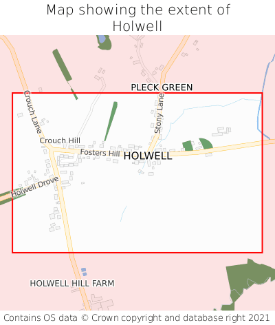 Where is Holwell? Holwell on a map