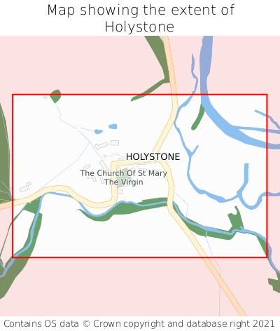 Where is Holystone? Holystone on a map