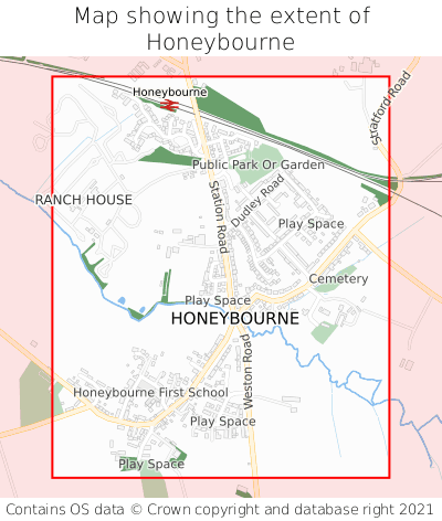 Where is Honeybourne? Honeybourne on a map