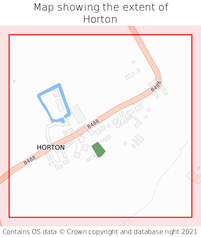 Where is Horton? Horton on a map