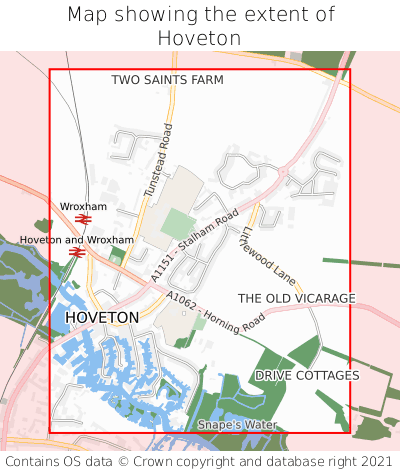 Where is Hoveton? Hoveton on a map