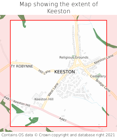 Where is Keeston? Keeston on a map