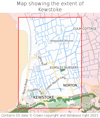 Where is Kewstoke? Kewstoke on a map