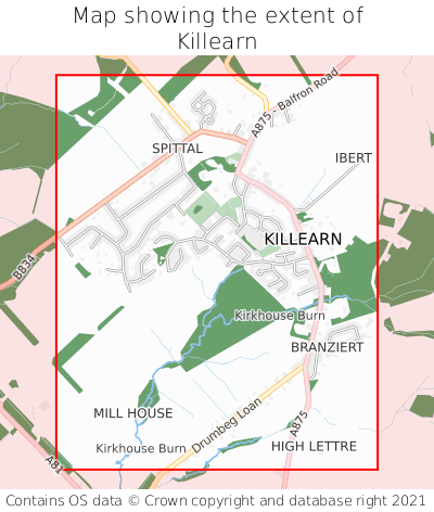 Where is Killearn? Killearn on a map