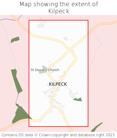 Where is Kilpeck? Kilpeck on a map