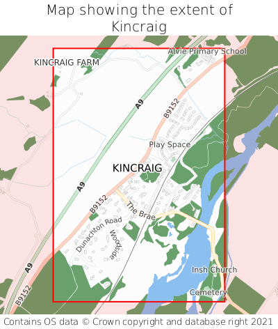 Where is Kincraig? Kincraig on a map