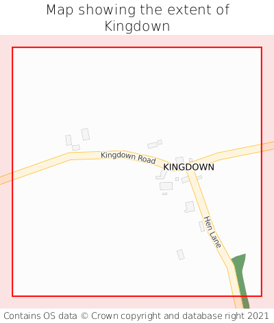 Where is Kingdown? Kingdown on a map