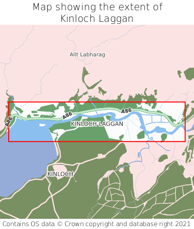 Where is Kinloch Laggan? Kinloch Laggan on a map