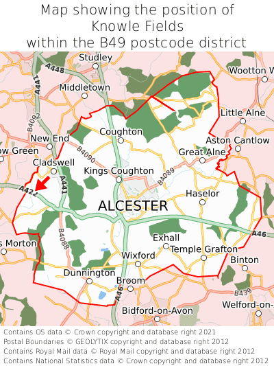 Where is Knowle Fields? Knowle Fields on a map