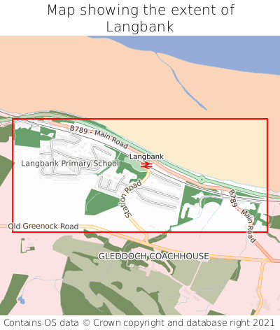 Where is Langbank? Langbank on a map