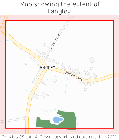 Where is Langley? Langley on a map