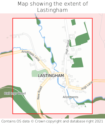 Where is Lastingham? Lastingham on a map