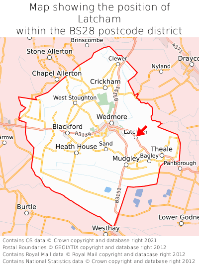 Where is Latcham? Latcham on a map