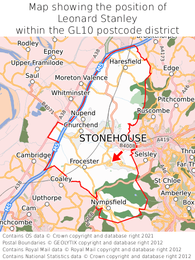 Where is Leonard Stanley? Leonard Stanley on a map