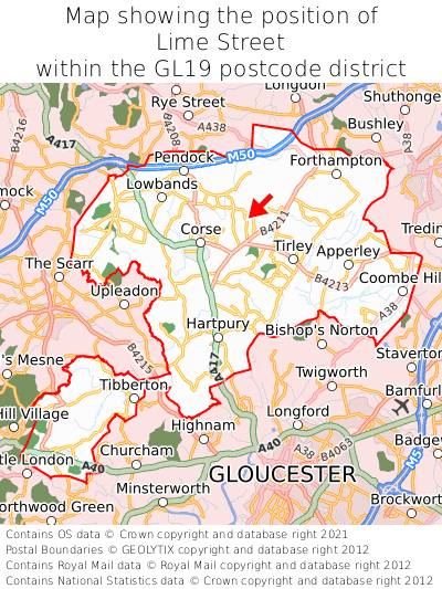 Where is Lime Street? Lime Street on a map