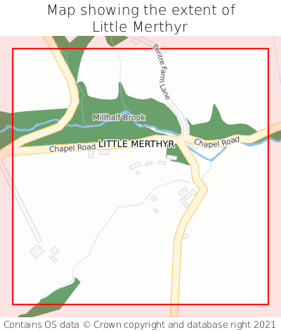 Where is Little Merthyr? Little Merthyr on a map