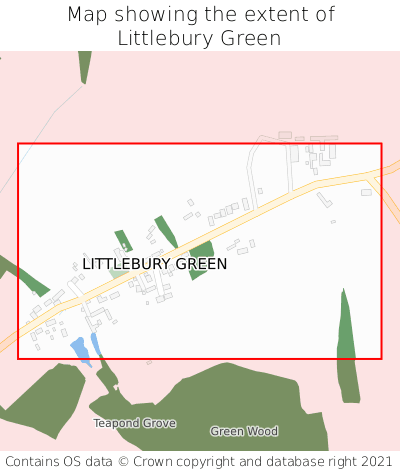 Where is Littlebury Green? Littlebury Green on a map