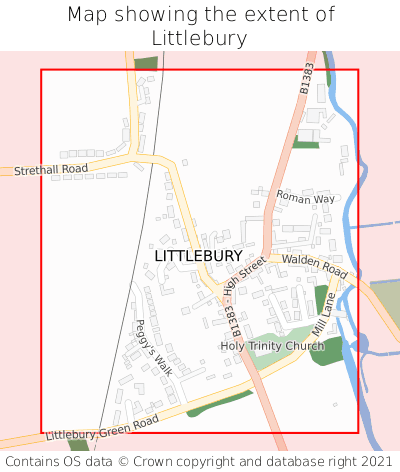 Where is Littlebury? Littlebury on a map