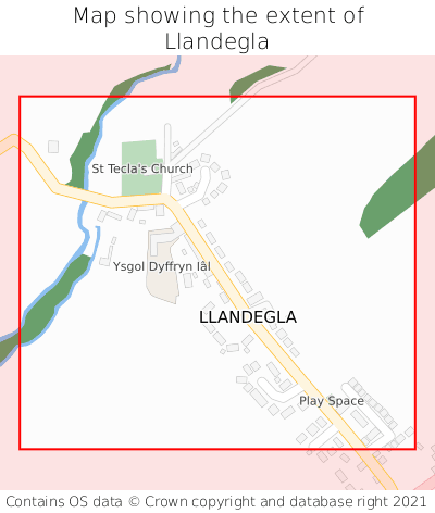 Where is Llandegla? Llandegla on a map