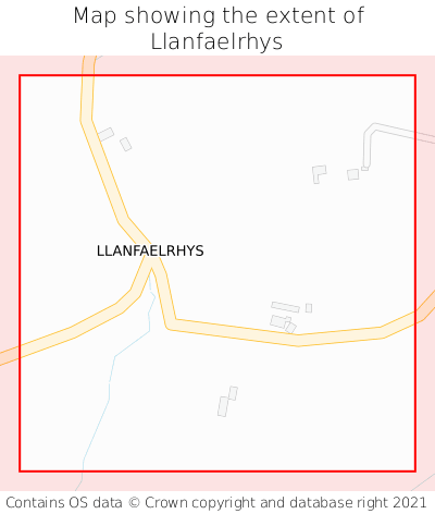 Where is Llanfaelrhys? Llanfaelrhys on a map