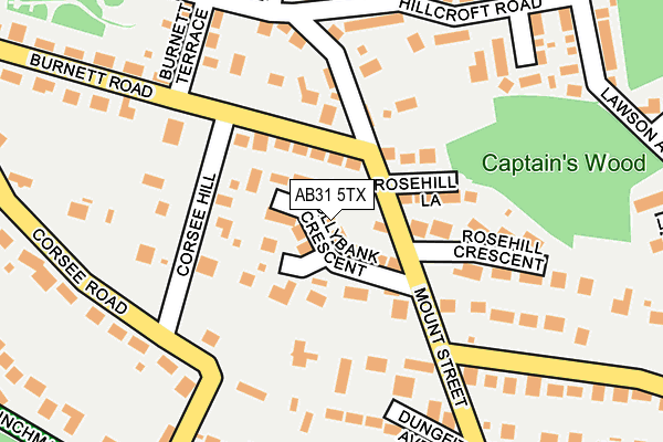 AB31 5TX maps, stats, and open data