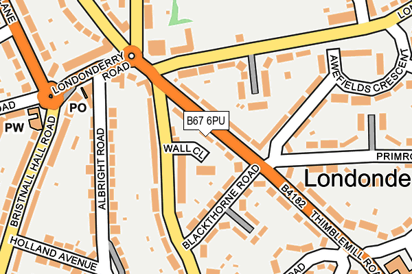 B67 6PU maps, stats, and open data