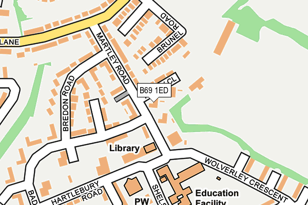 B69 1ED maps, stats, and open data