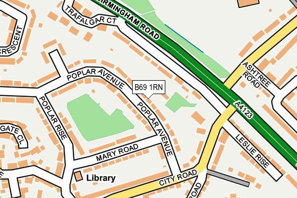 B69 1RN maps, stats, and open data