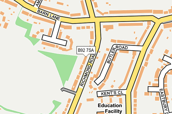 B92 7SA maps, stats, and open data