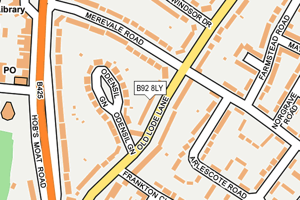 B92 8LY maps, stats, and open data