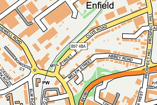 B97 4BA maps, stats, and open data