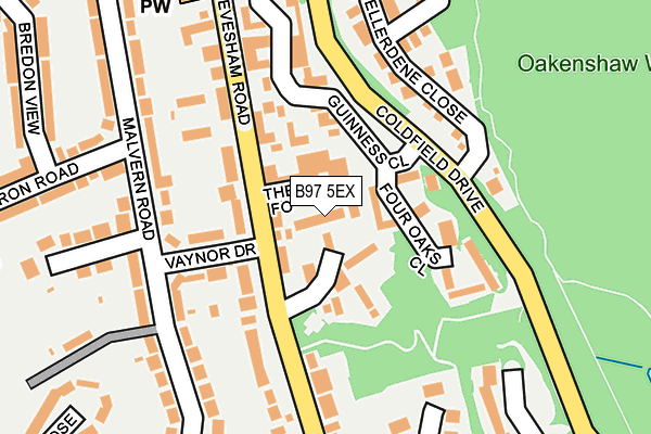 B97 5EX maps, stats, and open data