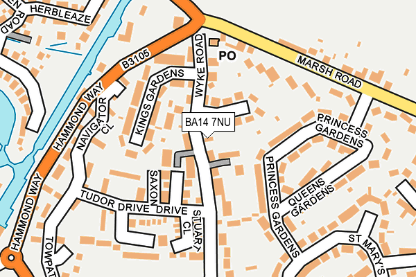 BA14 7NU maps, stats, and open data