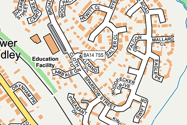 BA14 7SS maps, stats, and open data