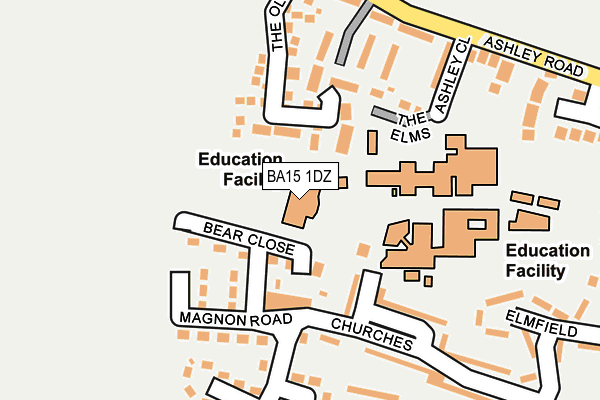 BA15 1DZ maps, stats, and open data