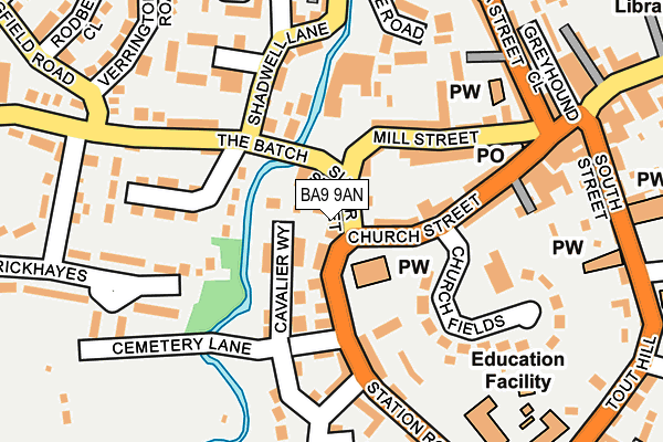 BA9 9AN maps, stats, and open data