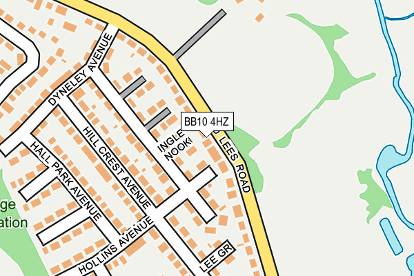 BB10 4HZ maps, stats, and open data