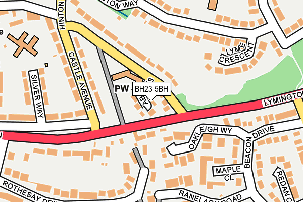 BH23 5BH maps, stats, and open data