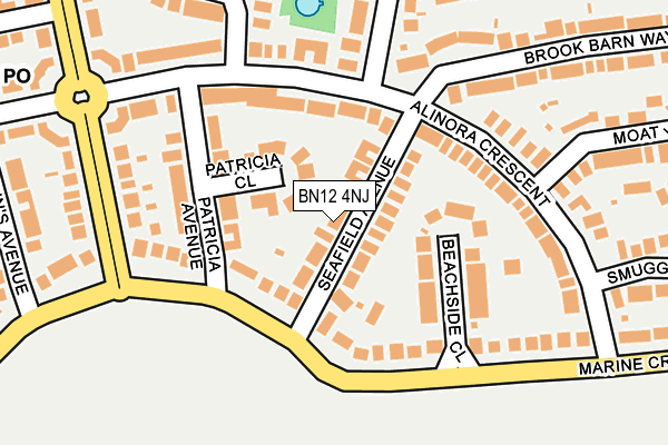 BN12 4NJ maps, stats, and open data